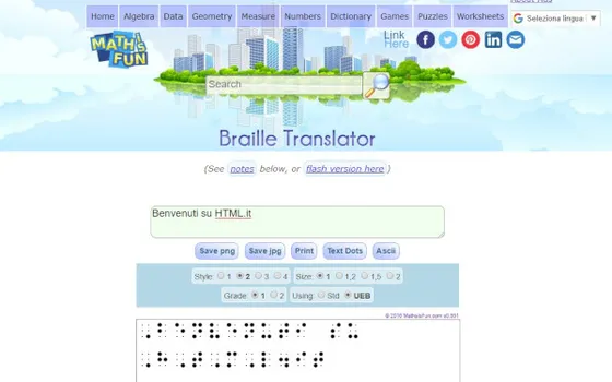 Traduttore Braille online: gratuito ed efficiente | HTML.it