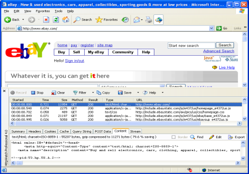 HttpWatch | Download HTML.it
