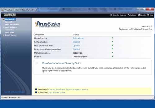 VirusBuster Internet Security Suite | Download HTML.it