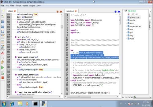 NINJA-IDE | Download HTML.it