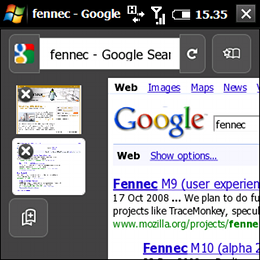 Mozilla Fennec: prima alpha ufficiale per Windows Mobile | HTML.it