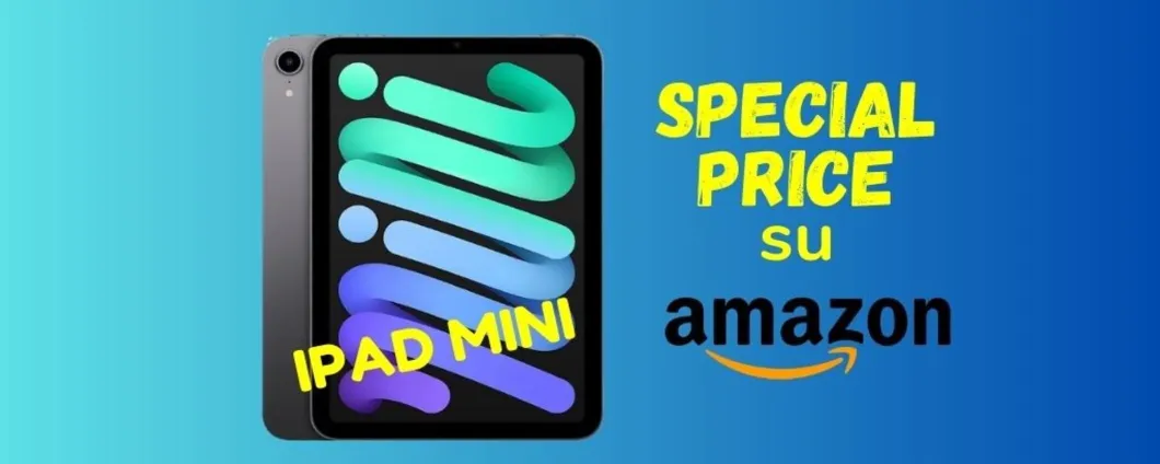 Apple iPad mini in SUPER PROMO, su Amazon MENO 159 euro