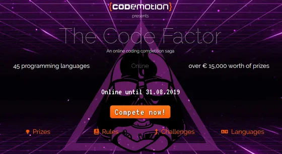 The Code Factor: la prima Global Coding Challenge di Codemotion | HTML.it