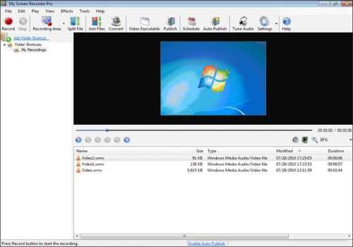 My Screen Recorder Pro | Download HTML.it