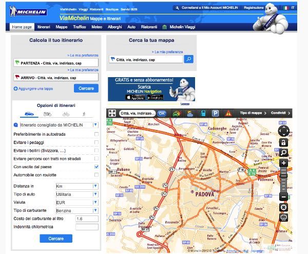 ViaMichelin: guida gratuita per programmare il tuo viaggio | HTML.it