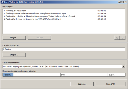 Free Video to DVD Converter | Download HTML.it