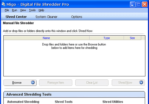 Digital File Shredder | Download HTML.it