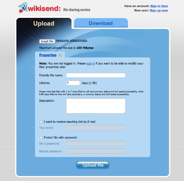 Wikisend | HTML.it