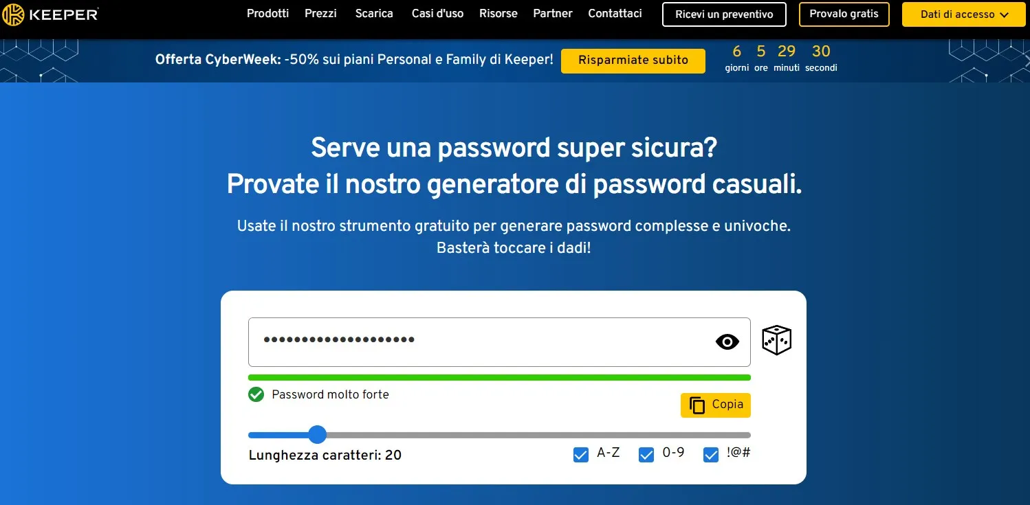 Password generator: quale usare per password casuali - HTML.it