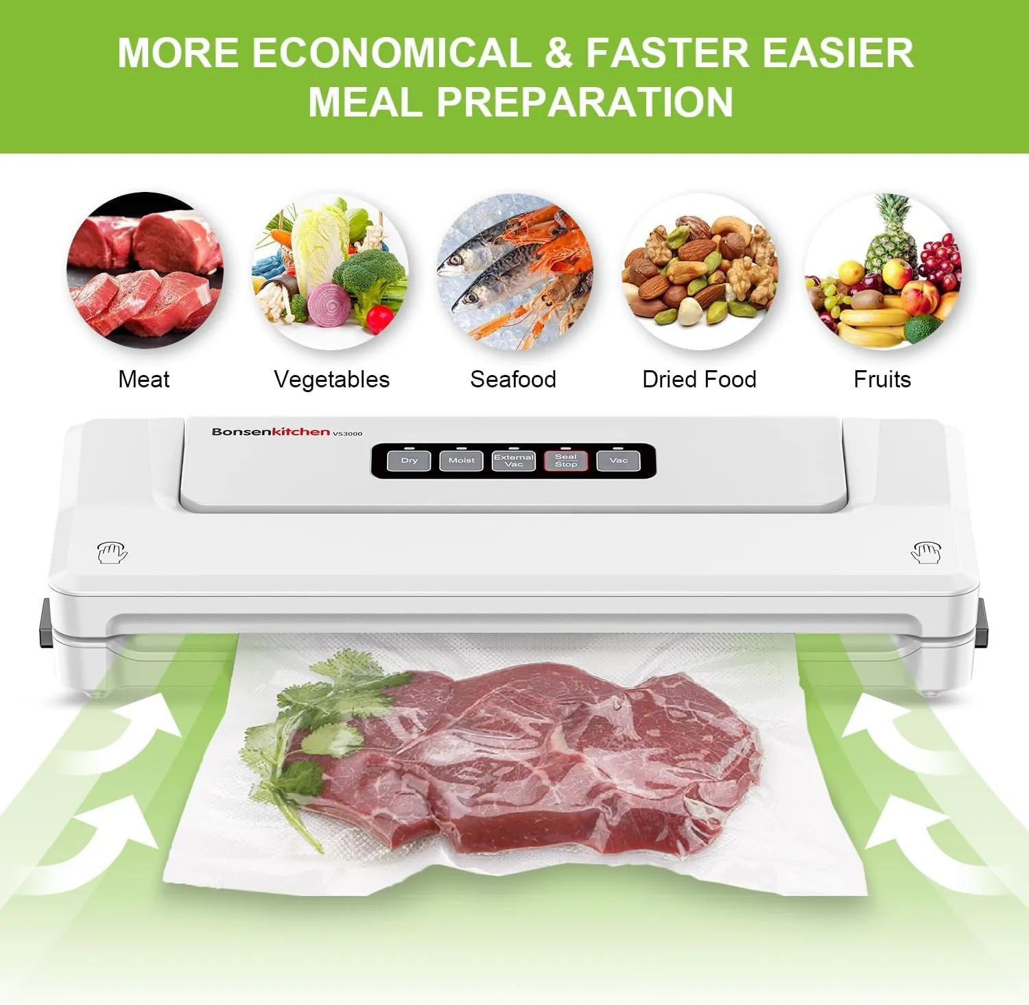 Gusto e conservazione con la macchina sottovuoto per alimenti IN ...