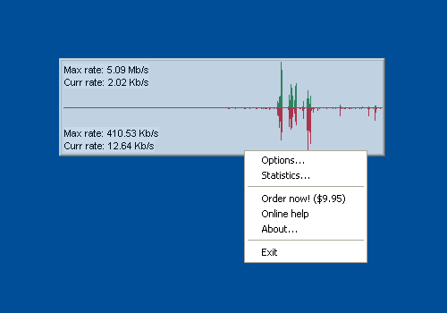 Simple Bandwidth Monitor | Download HTML.it
