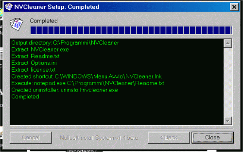 NVCleaner | Download HTML.it